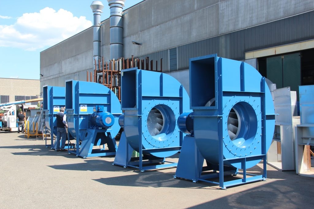 Применение радиальных вентиляторов